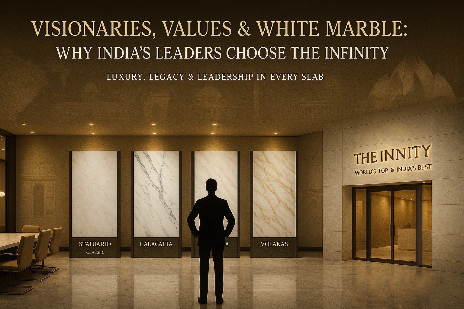 Visionaries, Values & White Marble: Why India’s Leaders Choose The ...