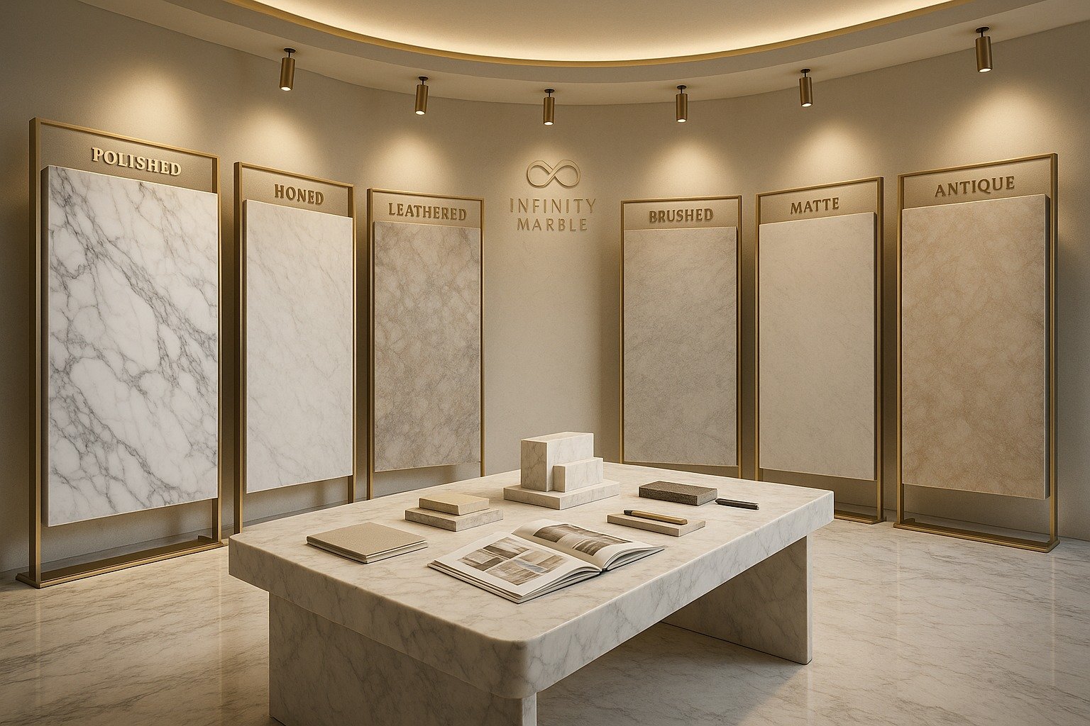 The Infinity Marble Presents the luxury Finishes on marble