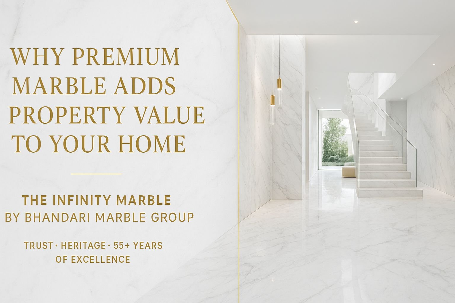 Why Premium Marble Increases Home Value | The Infinity Marble