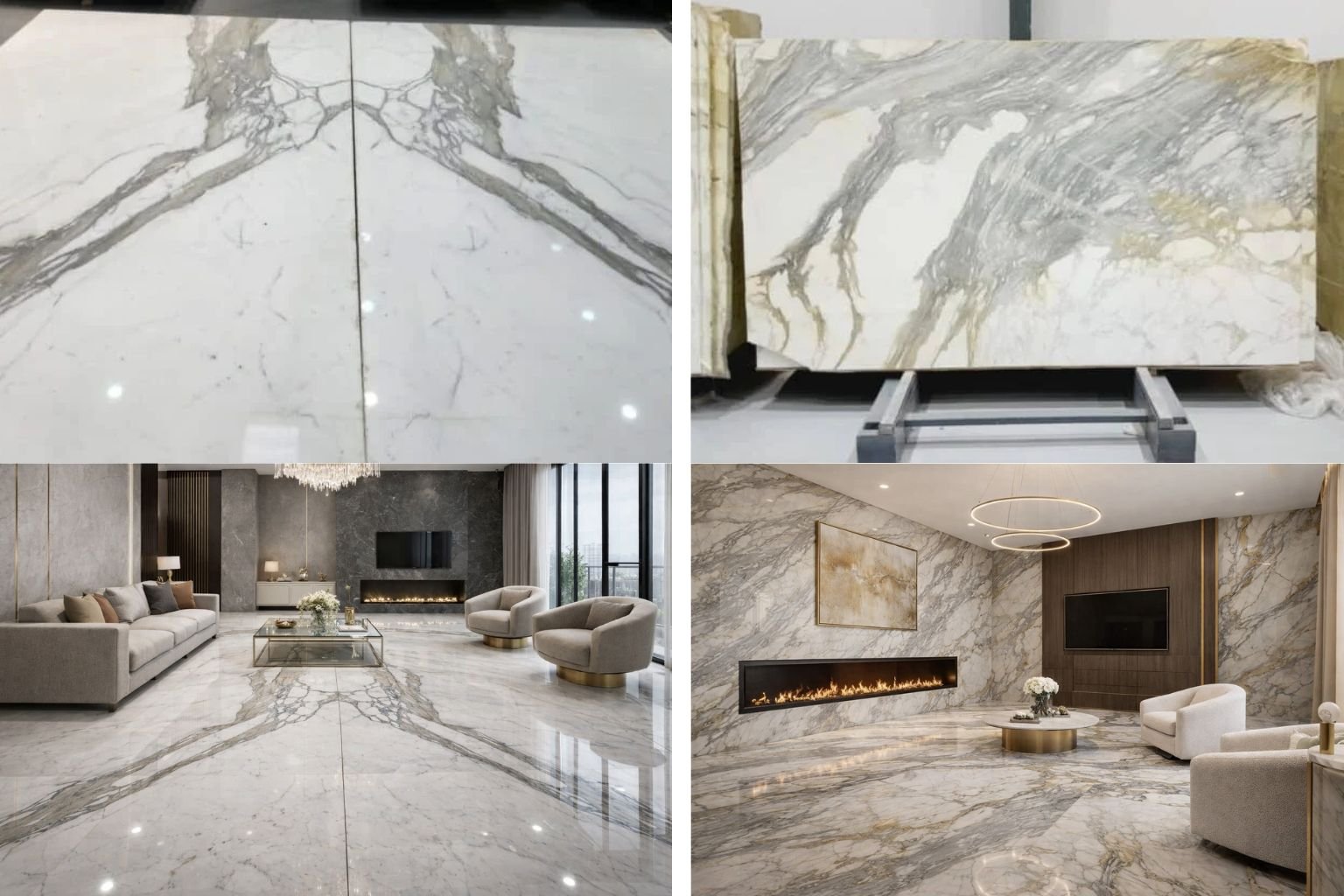 Calacatta Gold & White Statuario: The World’s Most Luxurious Italian ...